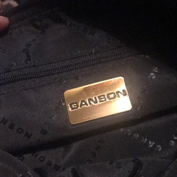 Ganson | Bags | Black Vintage Ganson Handbag | Poshmark
